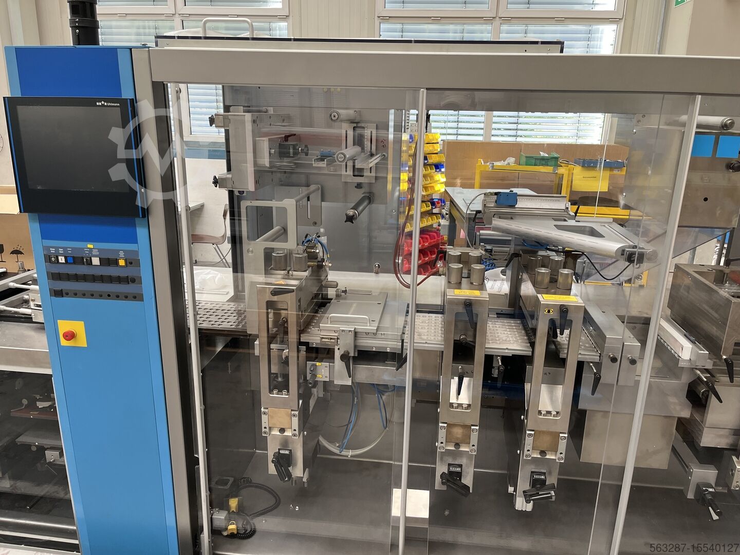 used Thermoforming machine for blisters Uhlmann UPS1030ET for sale ...