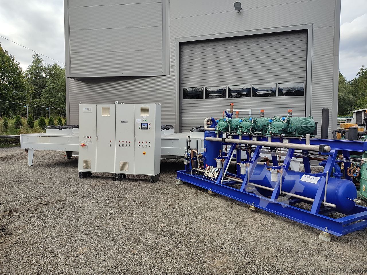 used Bitzer Compressors unit with condenser BITZER HSK7461-80-40P for sale