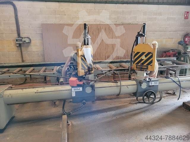 used DOUBLE SIDED CUTTING SAW BORING BERLE TB2000 for sale
