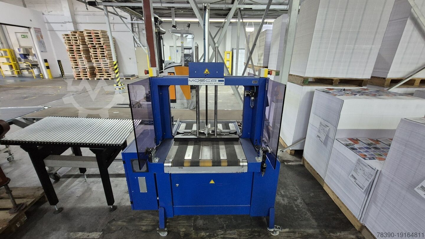 used Cross strapping machine Mosca SONIXS-TRP for sale