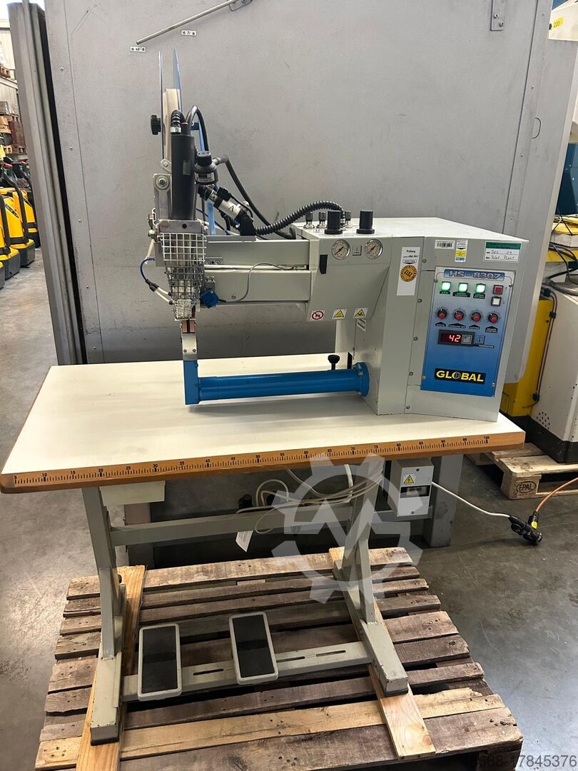 used Hot-air welding machine Sewing machine Global HS-8307 for sale