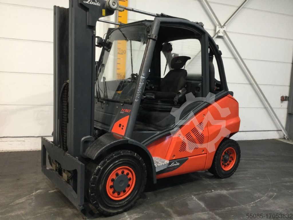 used LPG Forklifts Linde H50T-02 for sale
