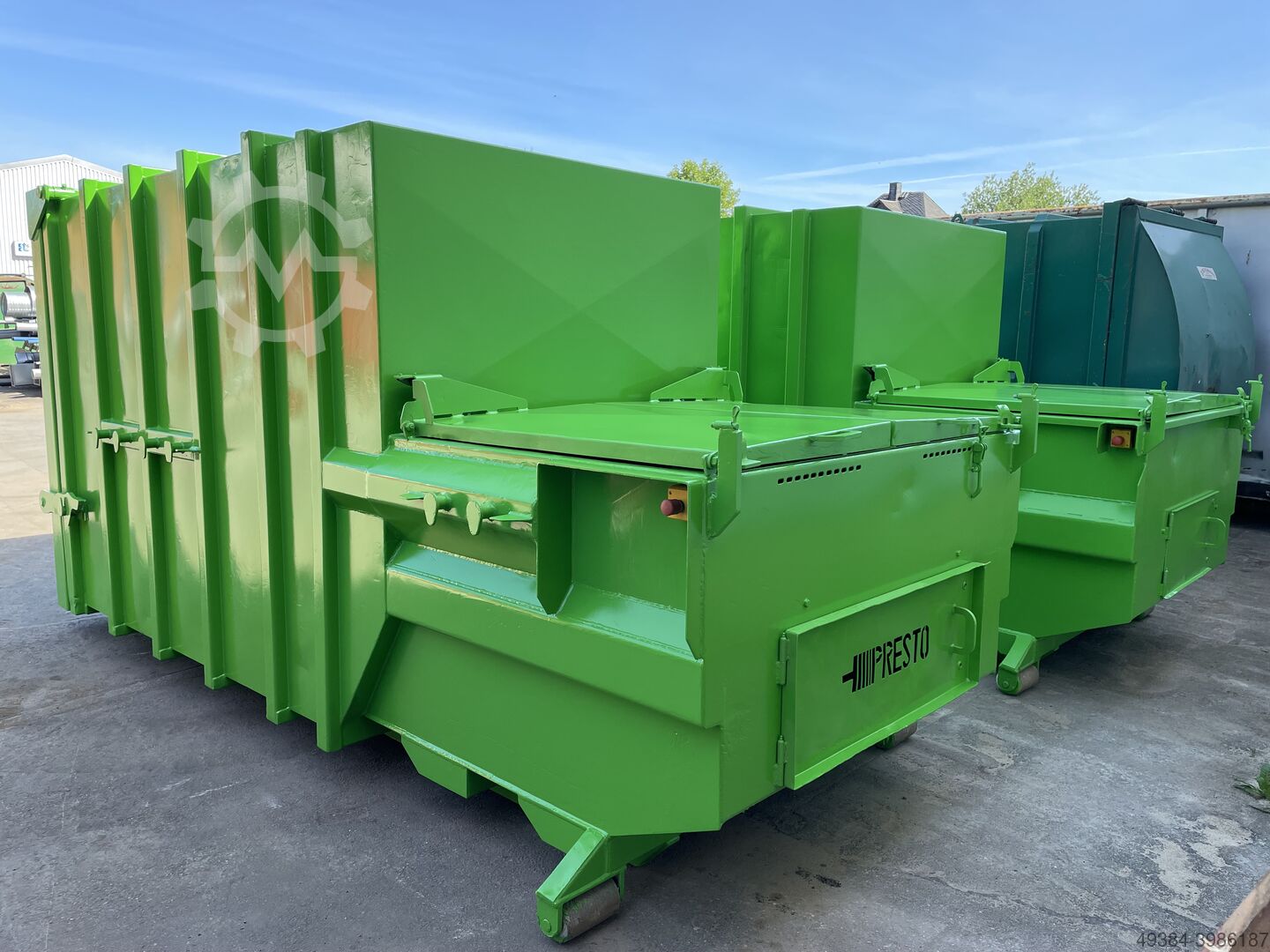 used Press container Presto HAN10 for sale