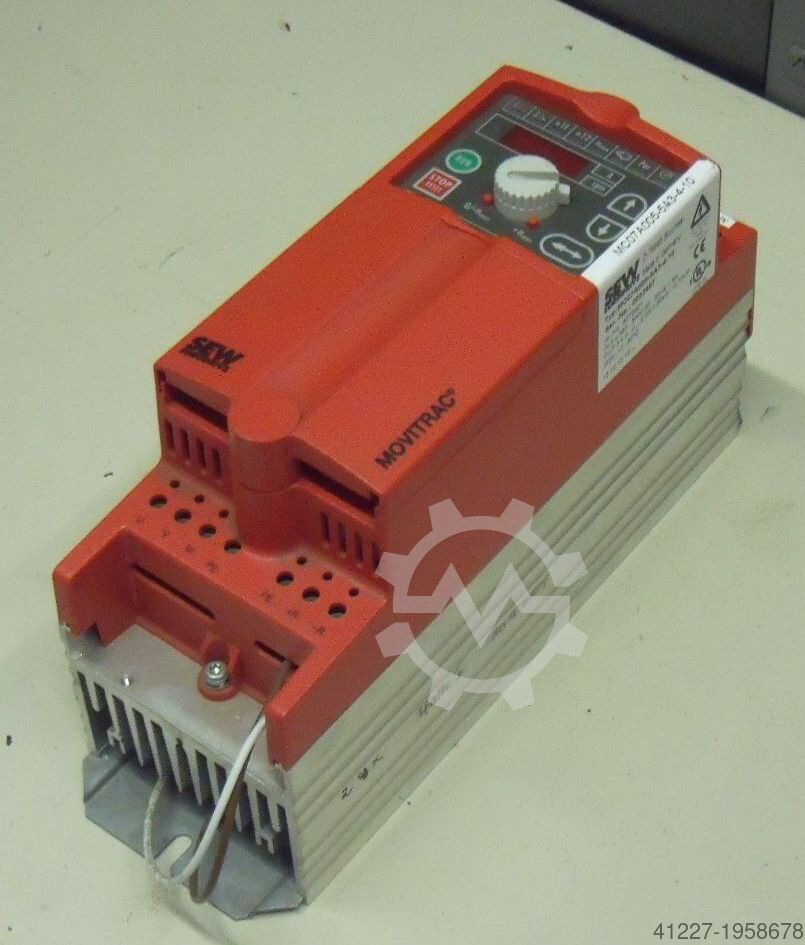 used Frequency converter 0.75 kW SEW-EURODRIVE MCO7AA005-5A3-4-10 for ...