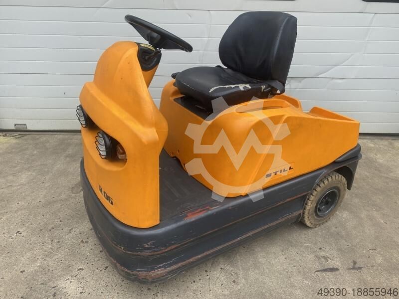used Electric towing vehicle, tugger for tugger train, 3-wheel tractor ...