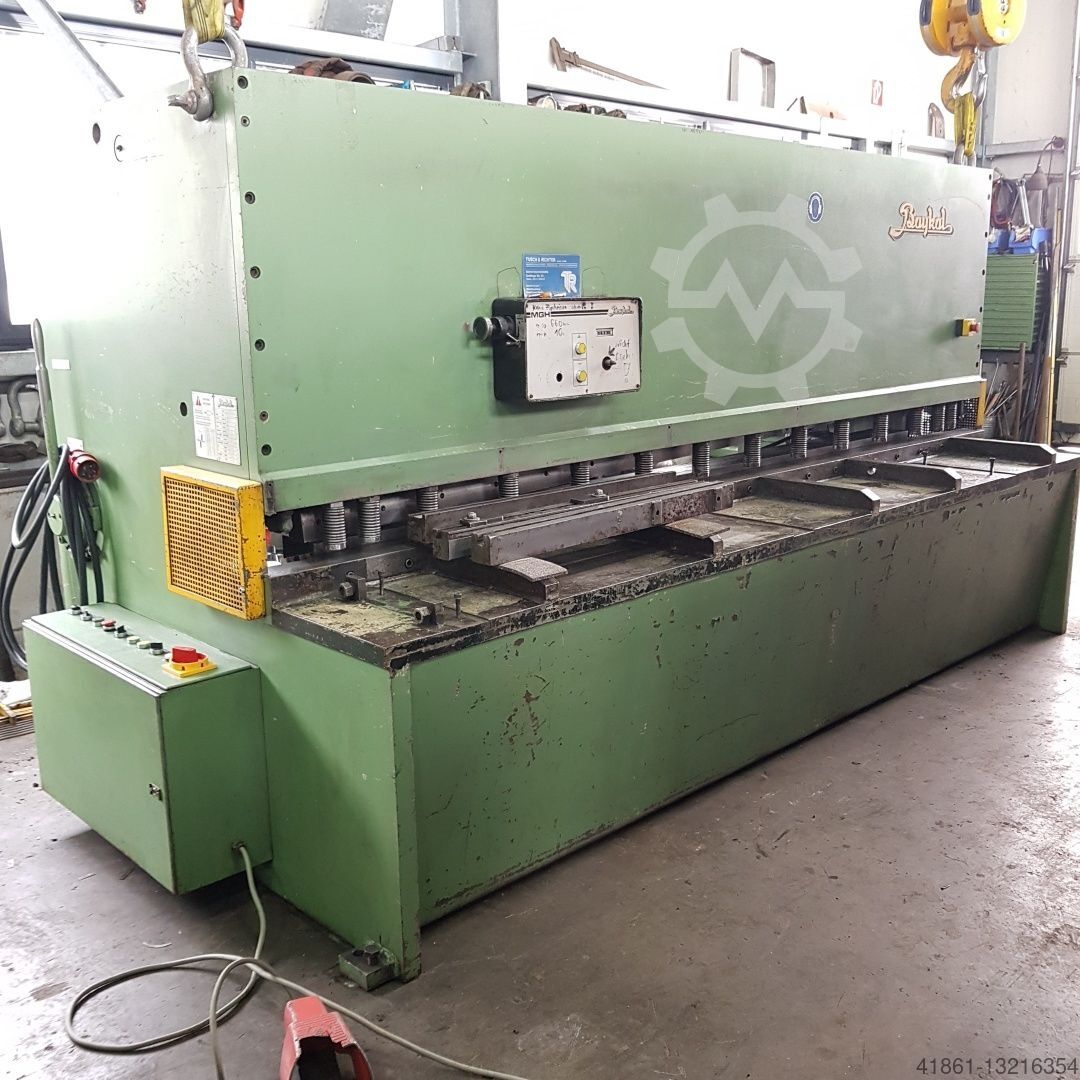 used Hydr. Plate shear BAYKAL MGH-3100-10 for sale