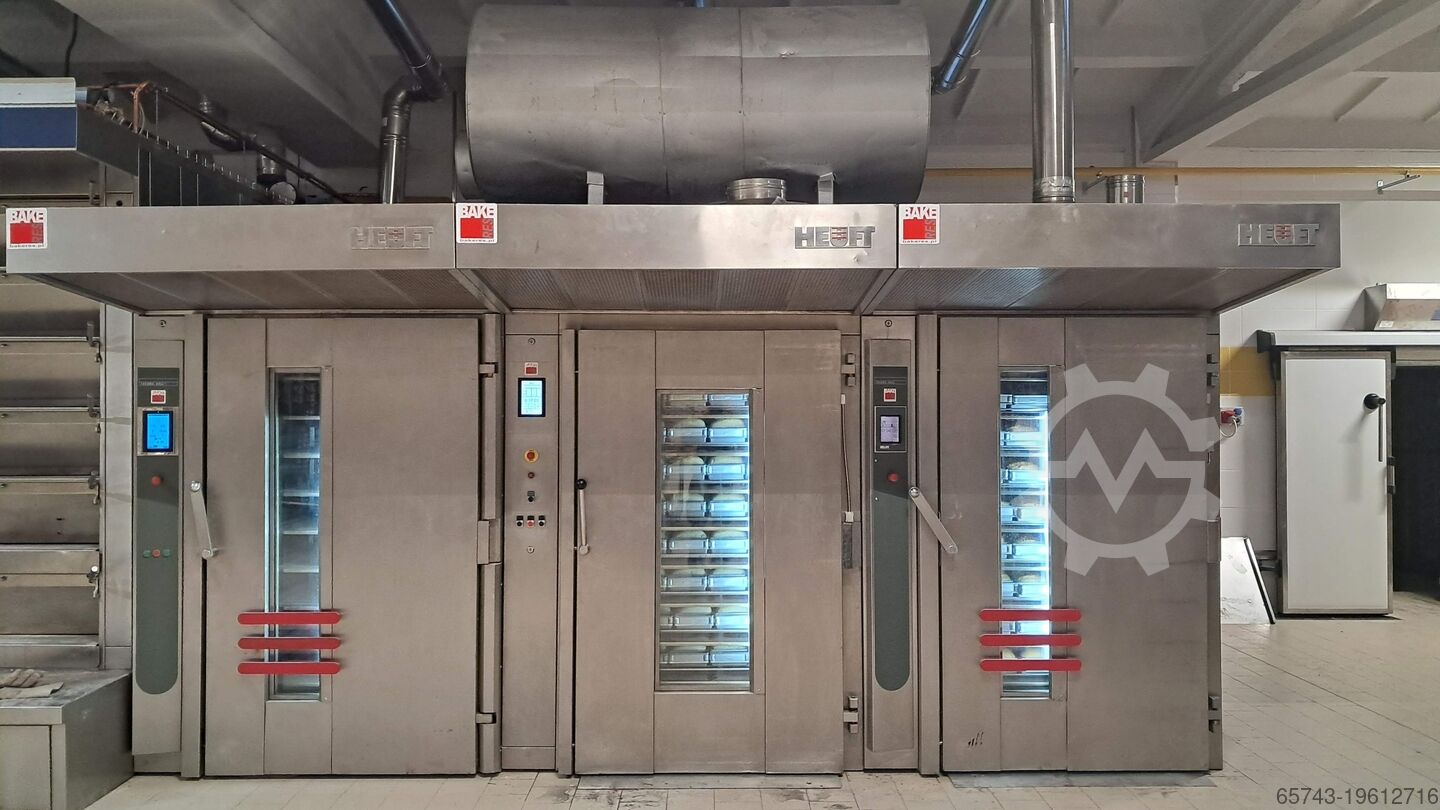 used Thermo-oil ovens, trolley type 58x98 Heuft for sale