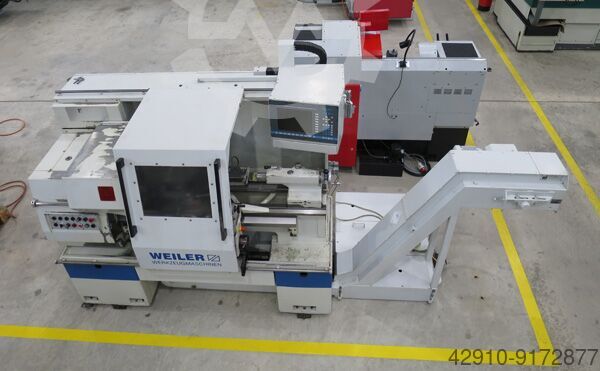 Teach-in lathe WEILER E35 used for sale - Werktuigen