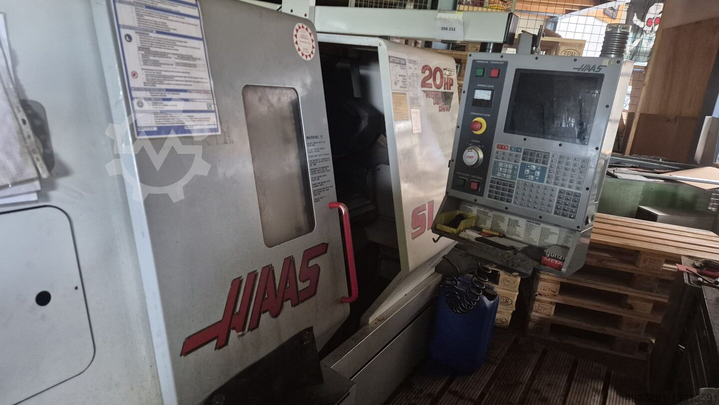 used CNC turn-mill center HAAS SL20HE for sale - Werktuigen