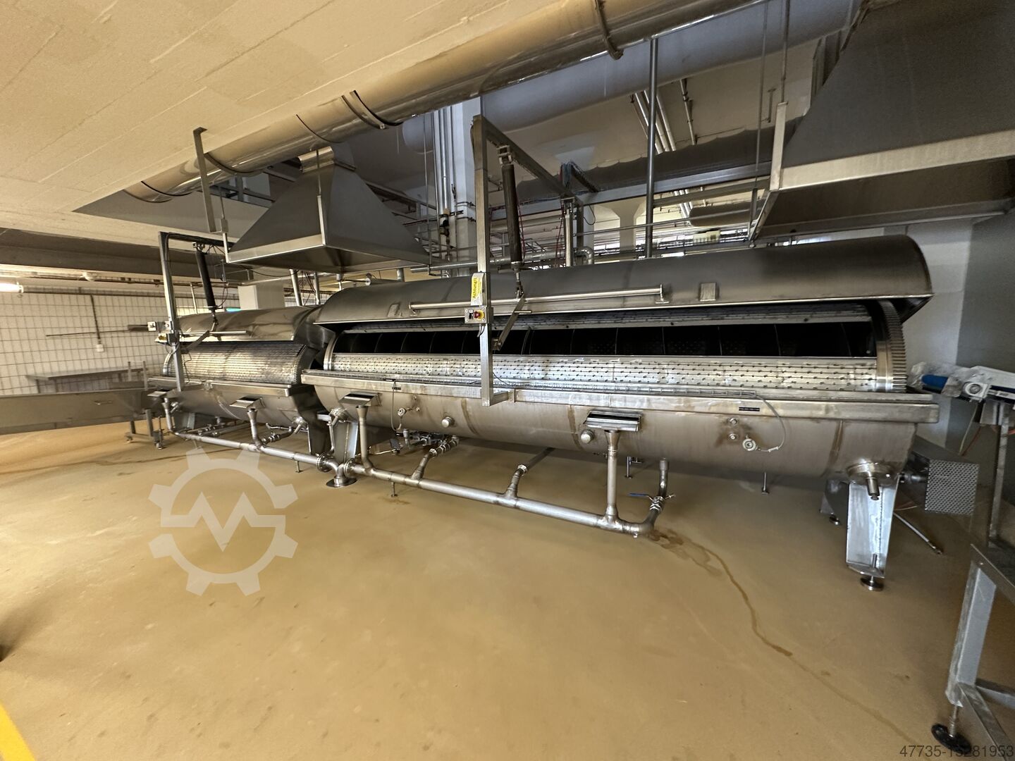 Pasteurization line Pasteurization line used for sale - Werktuigen