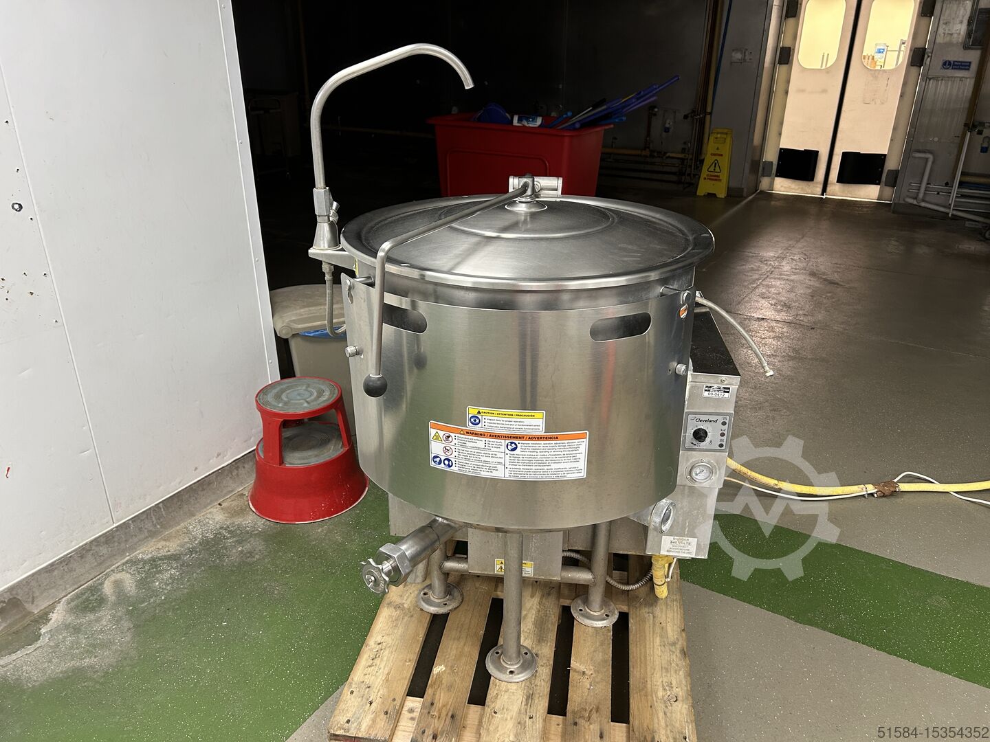 used Cooking vessel Cleveland KGL40 for sale