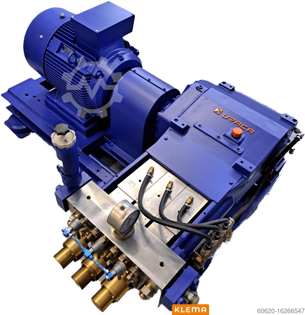 used High pressure plunger pump Uraca KD716-GK for sale - Werktuigen