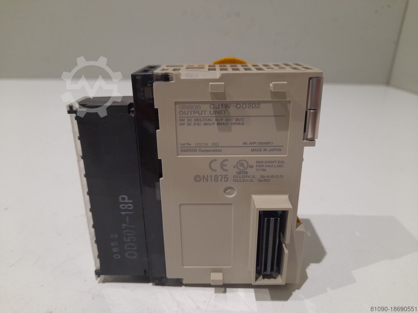 used OMRON I/O UNIT OMRON CJ1W-OD202 for sale - Werktuigen