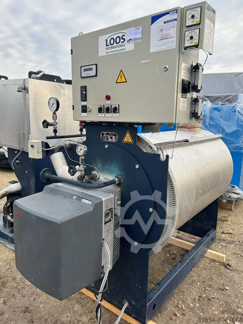 used Steam Boiler,Steam Generator LOOS-UF-600kg/h-16Bar Loos-UF-600kg/h ...