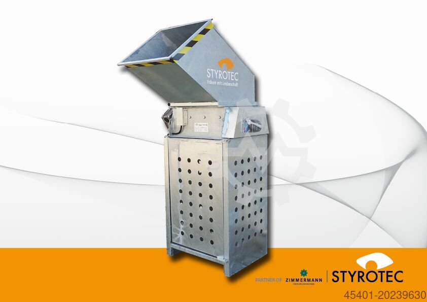 new Styrofoam shredder Styrotec STYROSHRED for sale