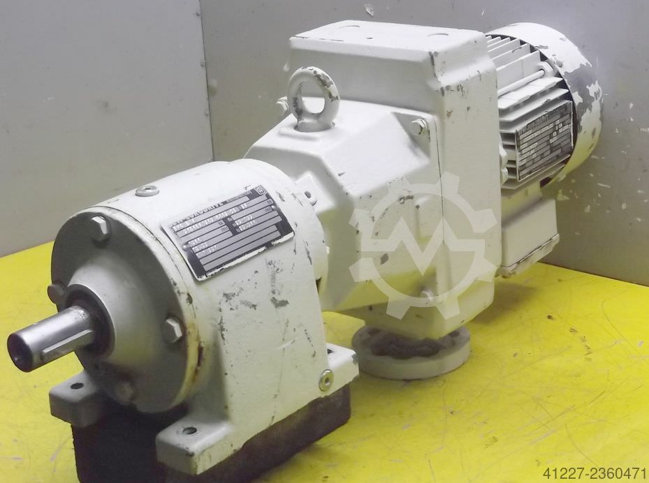 used Adjustable gear motor 0.37 kW 27-137 rpm SEW-EURODRIVE DFT71D4 for ...