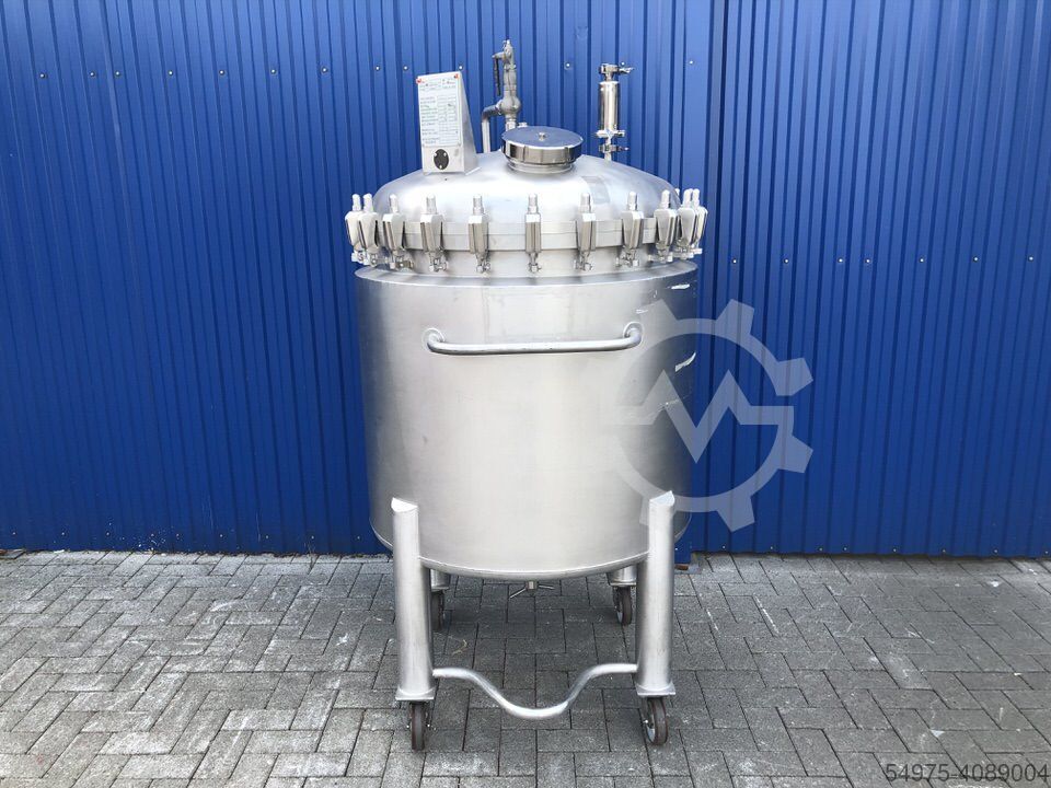 used Pressure container stainless steel container 10408 for sale ...