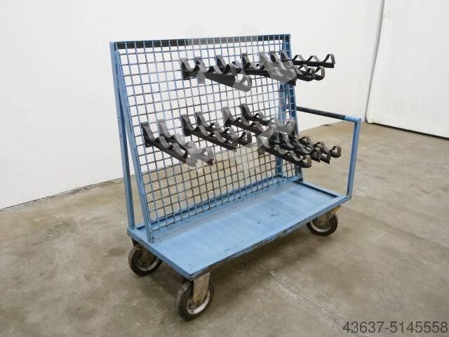 used Tool transport trolley with shaft support for sale