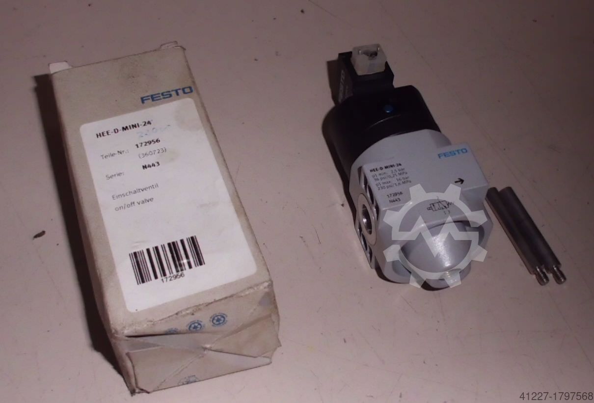 used Magnetic valve Festo HEE-D-MINI-24 for sale - Werktuigen