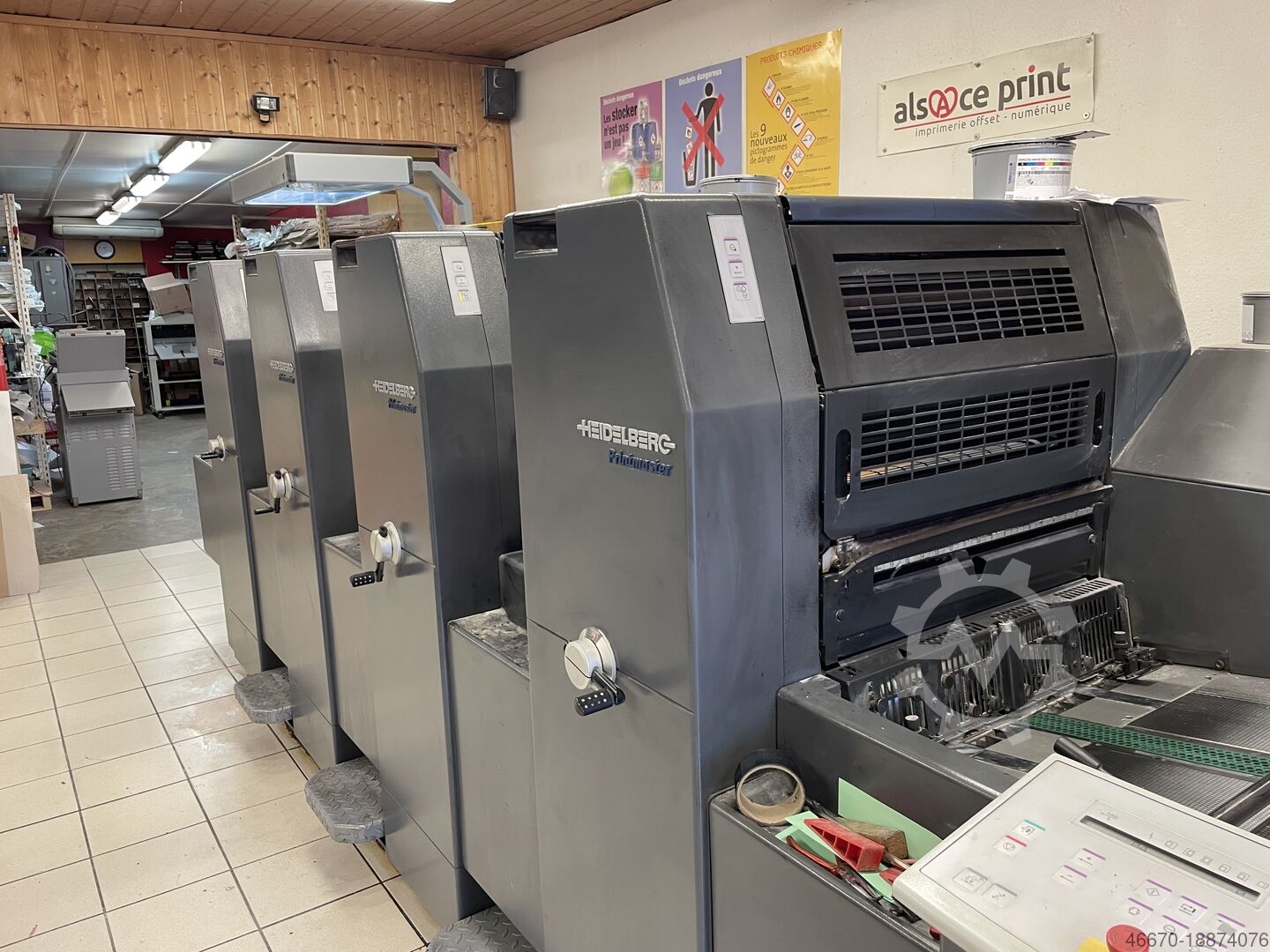 used Sheetfed offset press Heidelberg PM52-4 for sale
