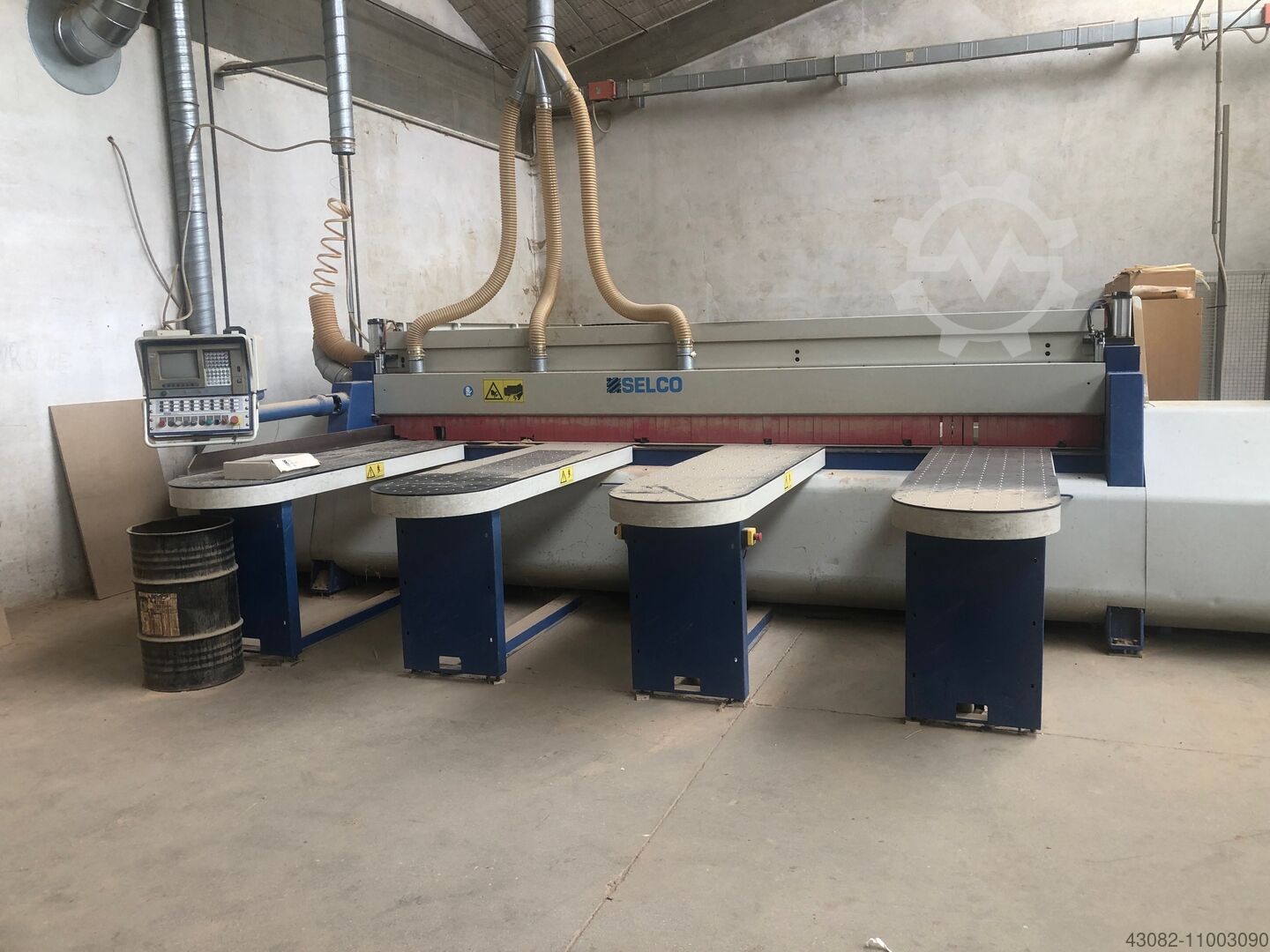 used Front Loading Beam Panel Saws SELCO EB110 for sale