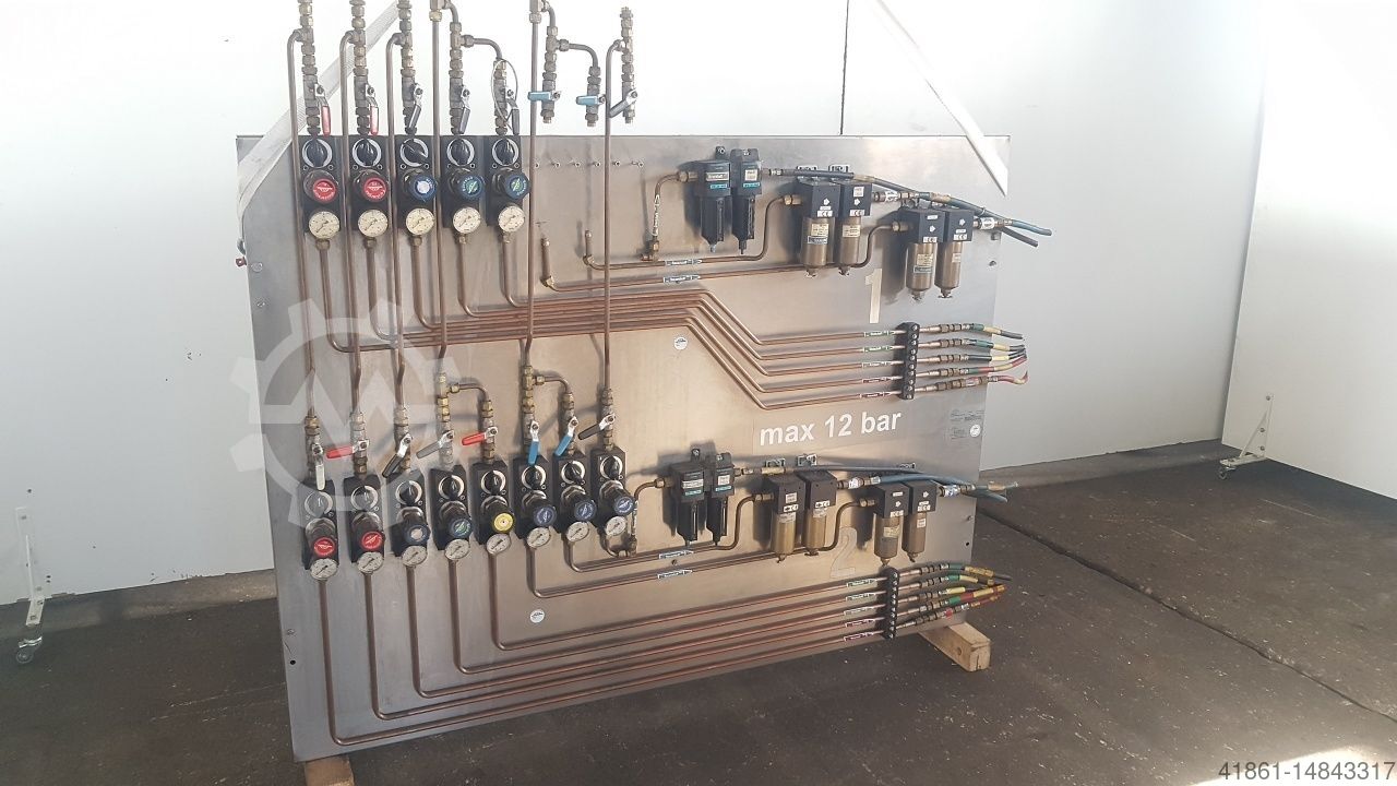 Gas transfer system with pressure reducer ESAB-LINDE ...