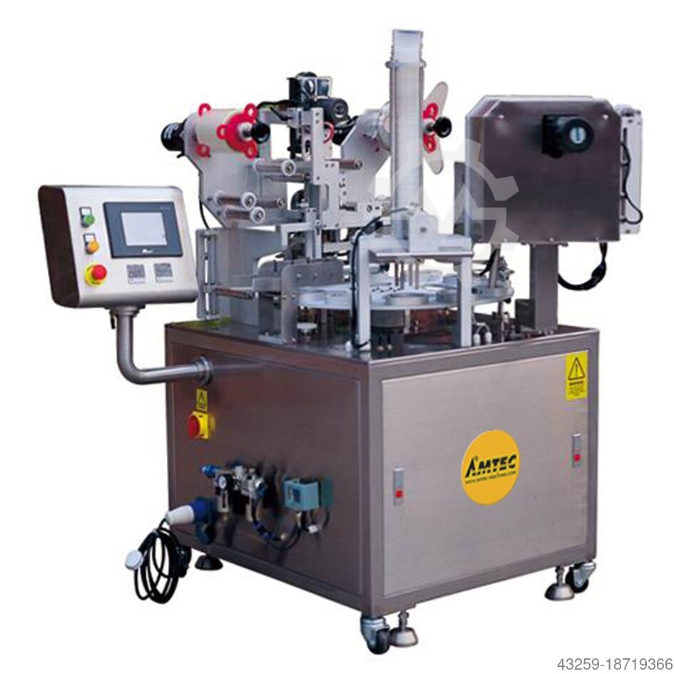 new Rotating Cup Filling and Closing Machine AMTEC RT12-20 for sale