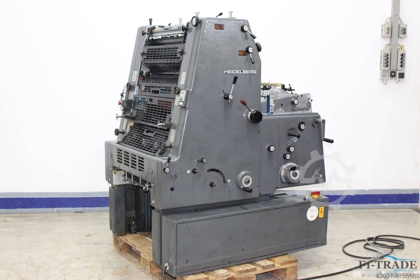 used 1 Color Sheet-Fed Offset Press Heidelberg GTO52 for sale