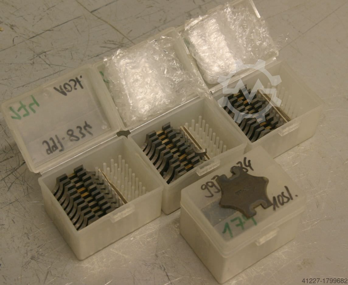 used Reversible wood router bits 40 pieces Leuco 997-834 for sale