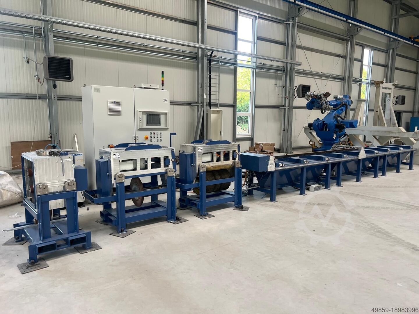 used Robot polishing machine for long parts Weiz LSPM for sale - Werktuigen