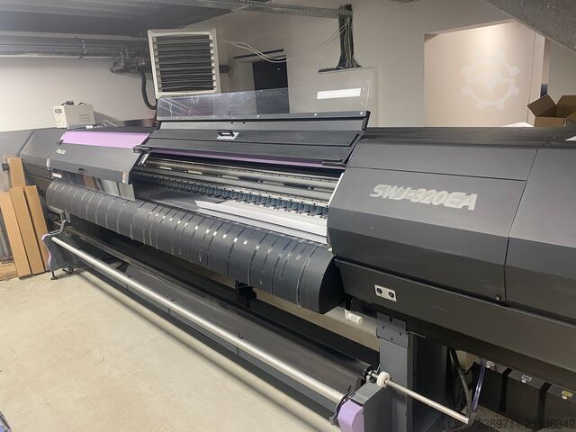 used Wide format solvent printer Mimaki SWJ-320EA for sale
